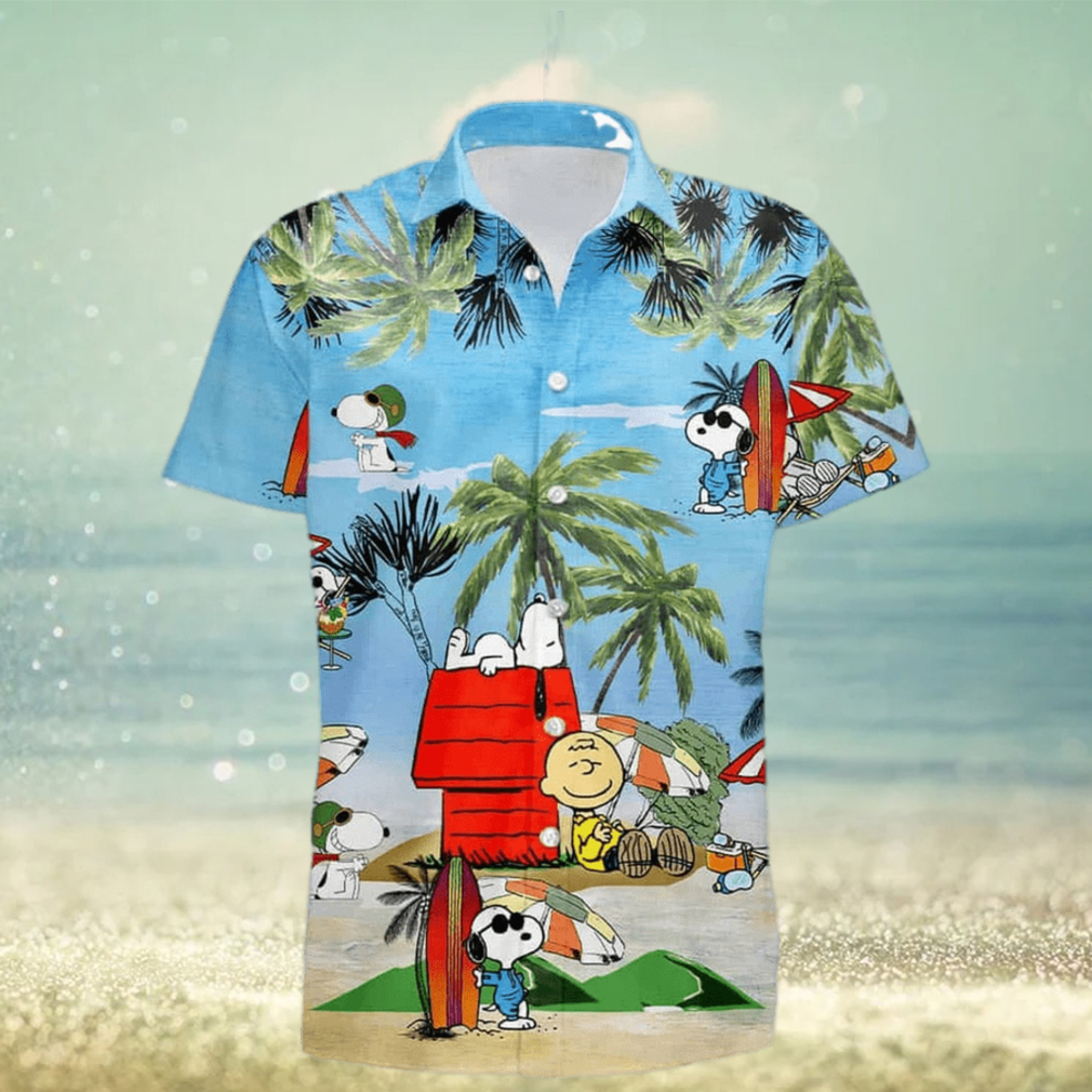 Charlie Brown Snoopy Hawaiian Shirt Charlie Brown The Peanuts Snoopy